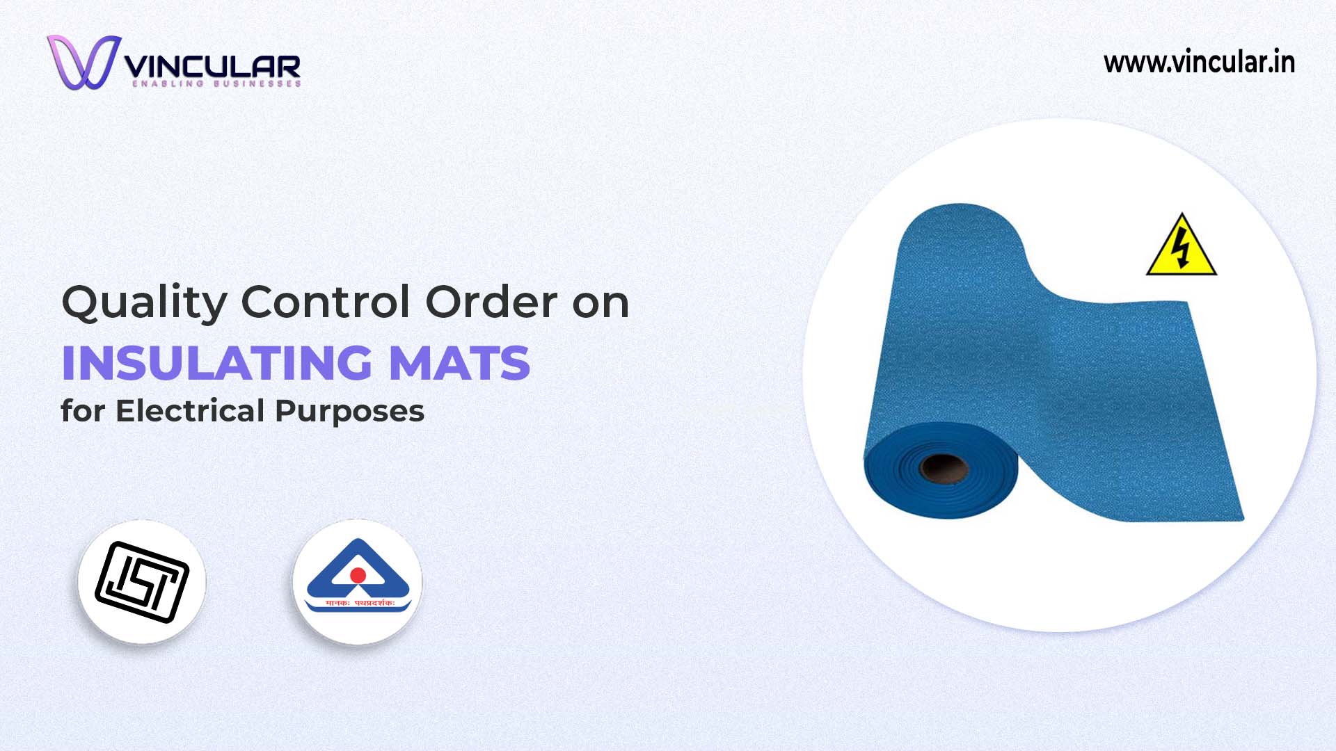 BIS-ISI Certificate: Insulating Mats for Electrical Purposes | Vincular