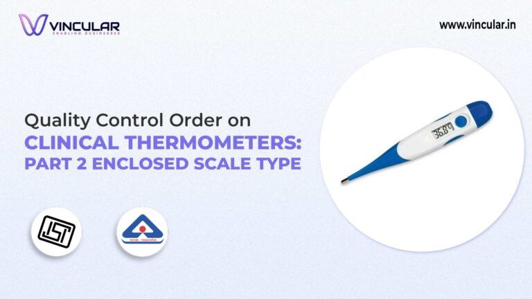 BIS-ISI Certificate for Clinical Thermometer: Enclosed Scale